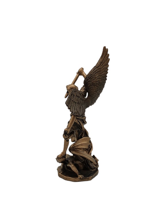 Angel Killing Demon Statue