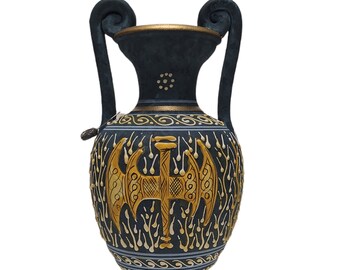 Greek Blue Vase - Etsy