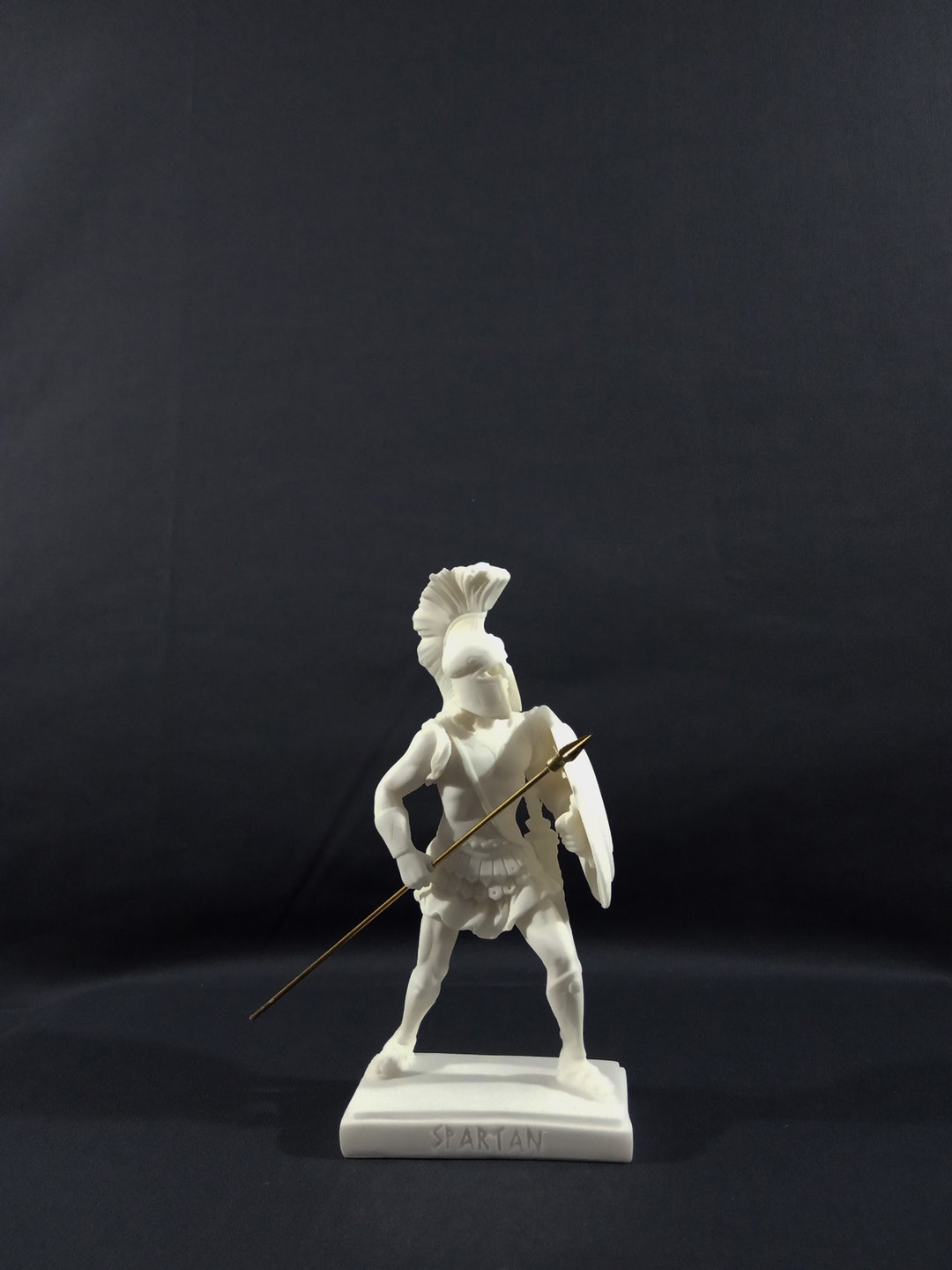 Spartan Greek Warrior Sculpture Figurine Alabaster Statue Greek ...