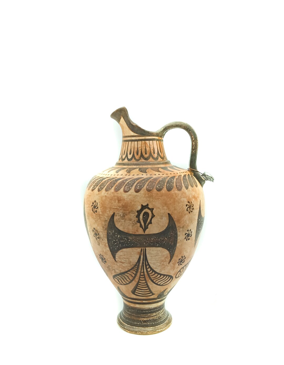 Minoan Jag, Ceramic Museum Copy, Replica Double Axe, Knossos Art Crete ...