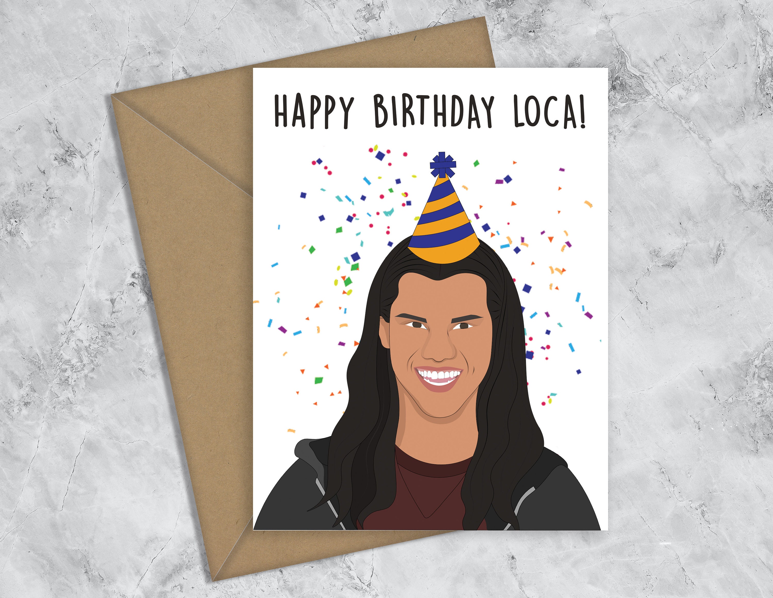 Happy Birthday Loca Twilight Birthday Meme Card Gift for - Etsy