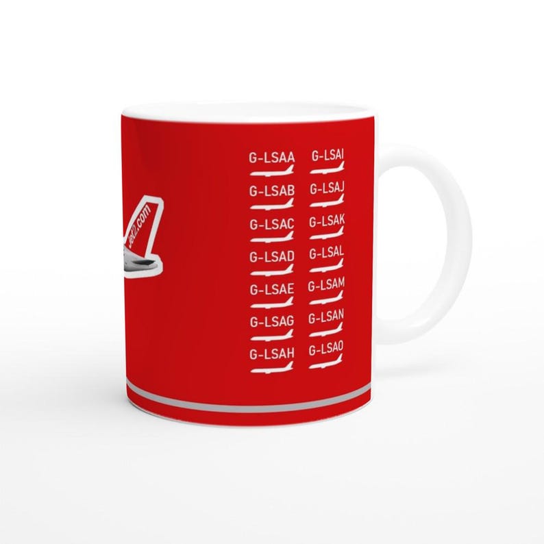 Jet2 Boeing 757 Fleet Coffee Mug, Pilot Gift, Airline Pilot Gift, New ...