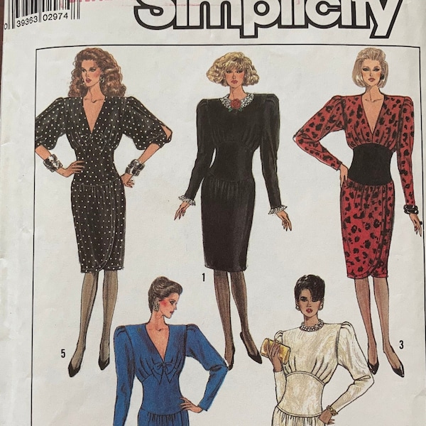 1980s Summer Dress Pattern - Etsy