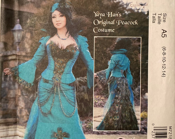 Sewing Pattern for Yaya Han's Original Peacock Costume, W/ Corset ...