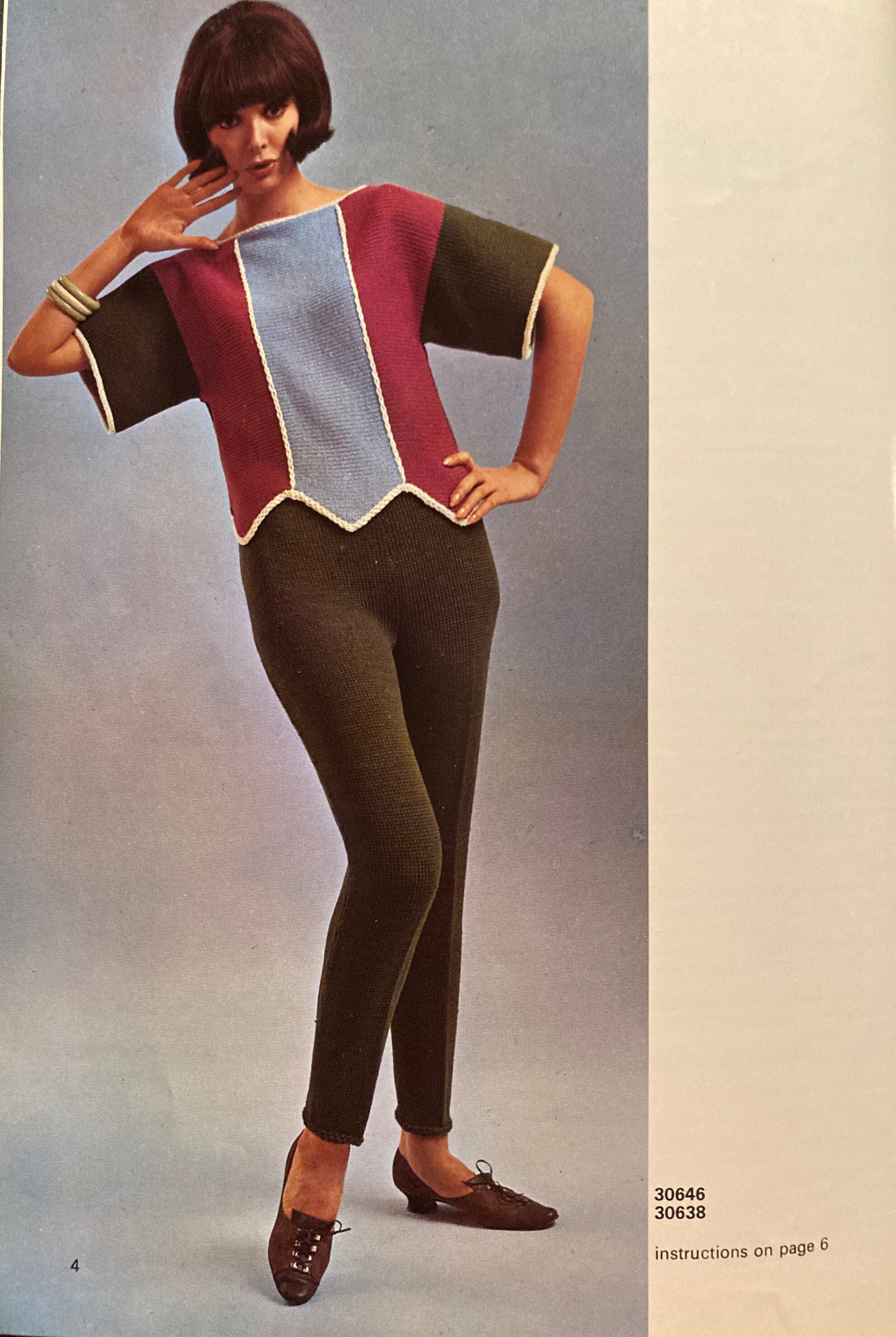 Vintage Mary Maxim Knitting Patterns Sports'n After 1960s Sweaters ...