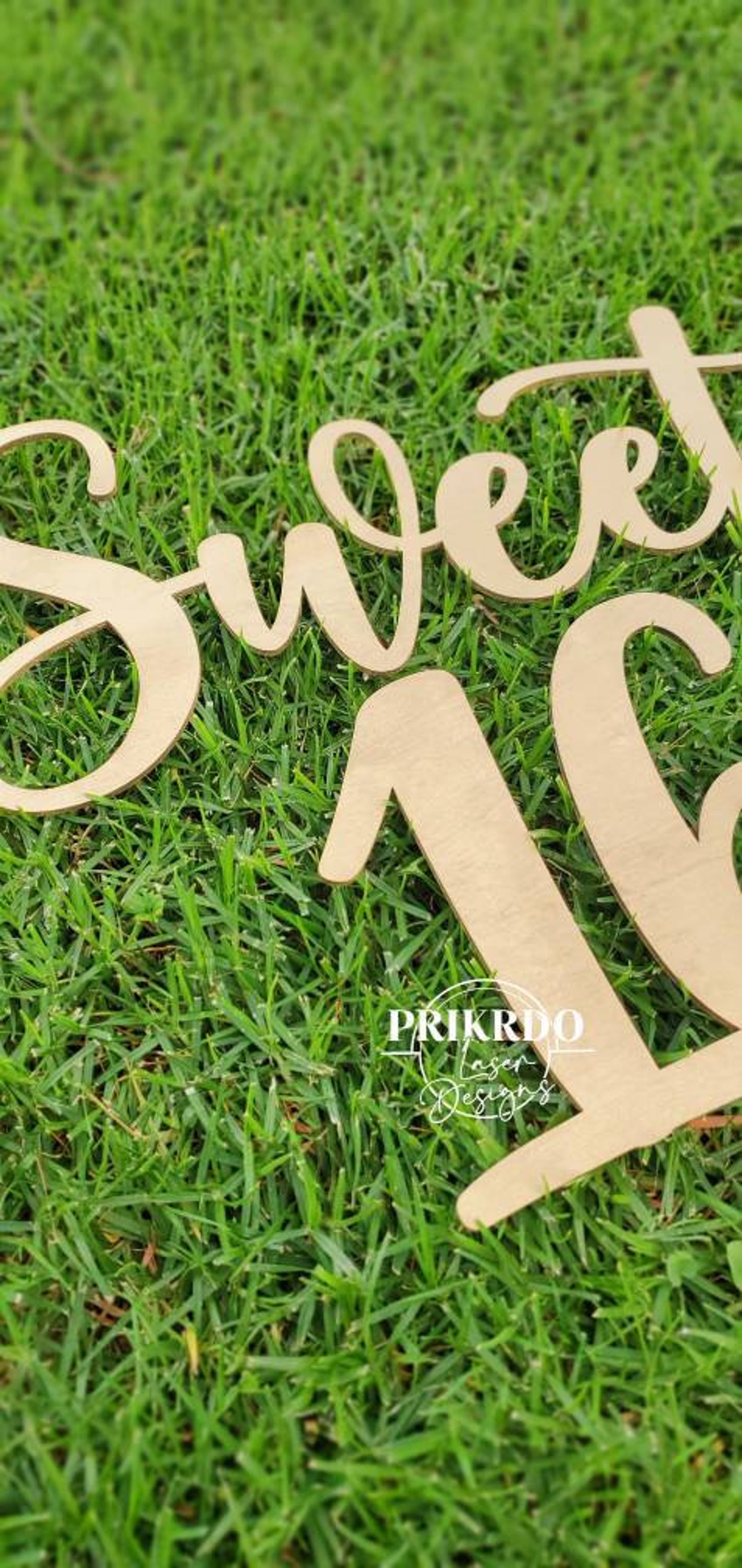 Sweet 16 Laser Cut Sign Sweet 16 Backdrop Decoration Sweet - Etsy