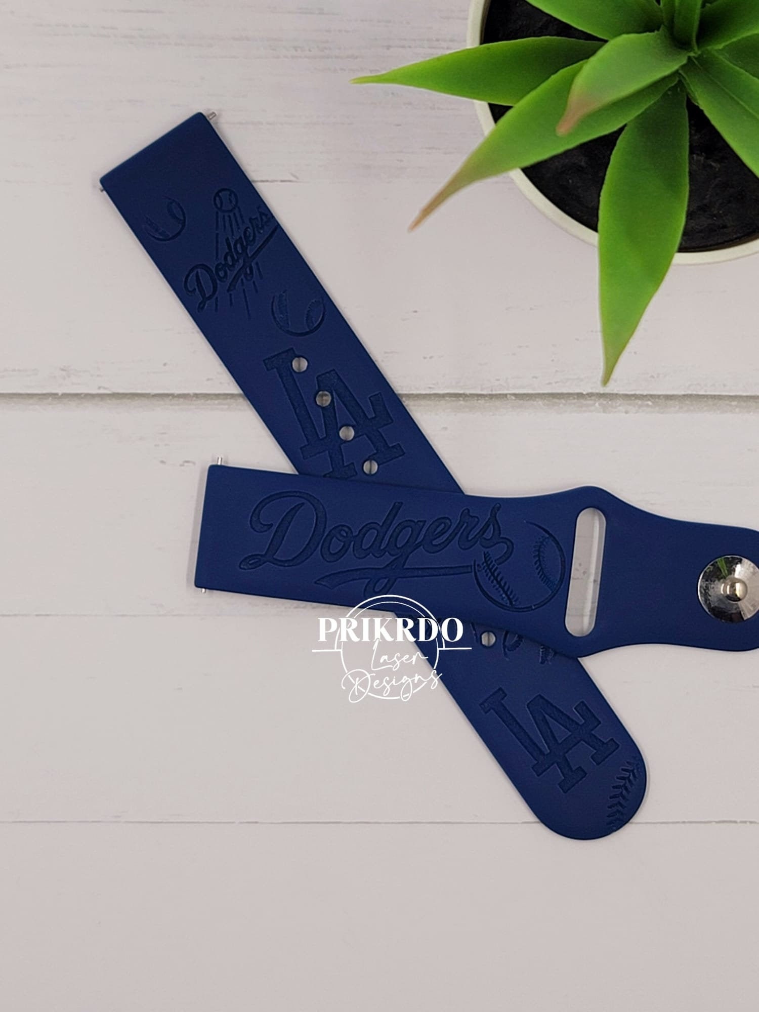 LA Dodgers Personalized-engraved Watch Band Compatible for the - Etsy