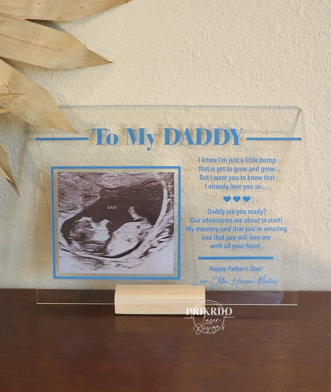Gift for New Dad, Baby Bump Frame, Daddy to Be - Daddy to Be Gift ...