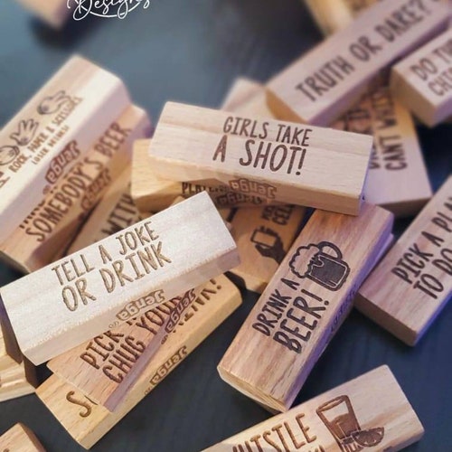 Drunk Tower Drunk Tipsy Tower Adult Drinking Game - Etsy