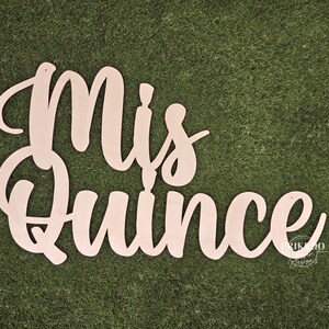 Mis Quince Laser Cut Sign, Quinceañera Backdrop Decoration, Mis Quince ...