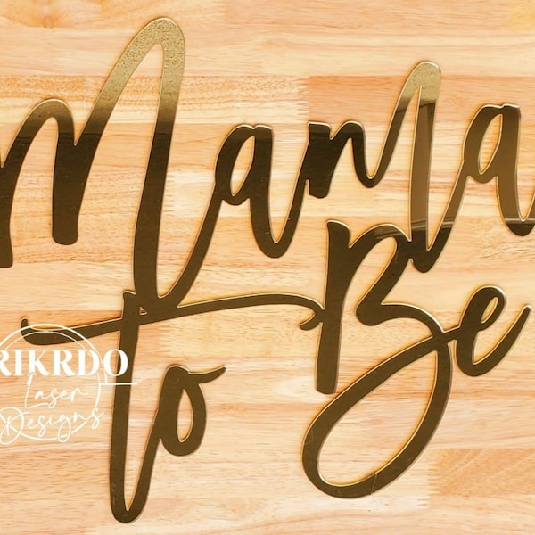 Mama to Be Backdrop - Etsy