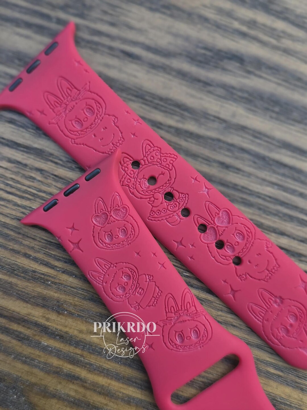 La-bubu GIRL Personalized Watch Band - Engraved Watch Band Compatible ...