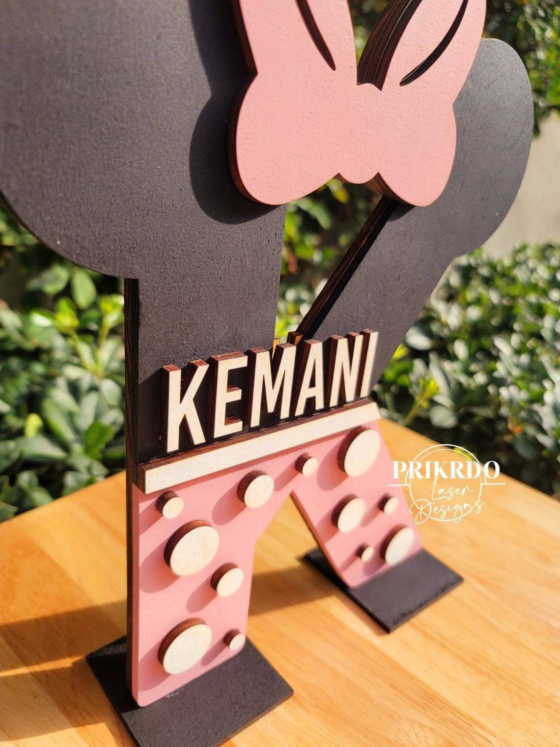 Wood Letter Minnie Mouse Inspired Theme Laser Cut Wood | Etsy