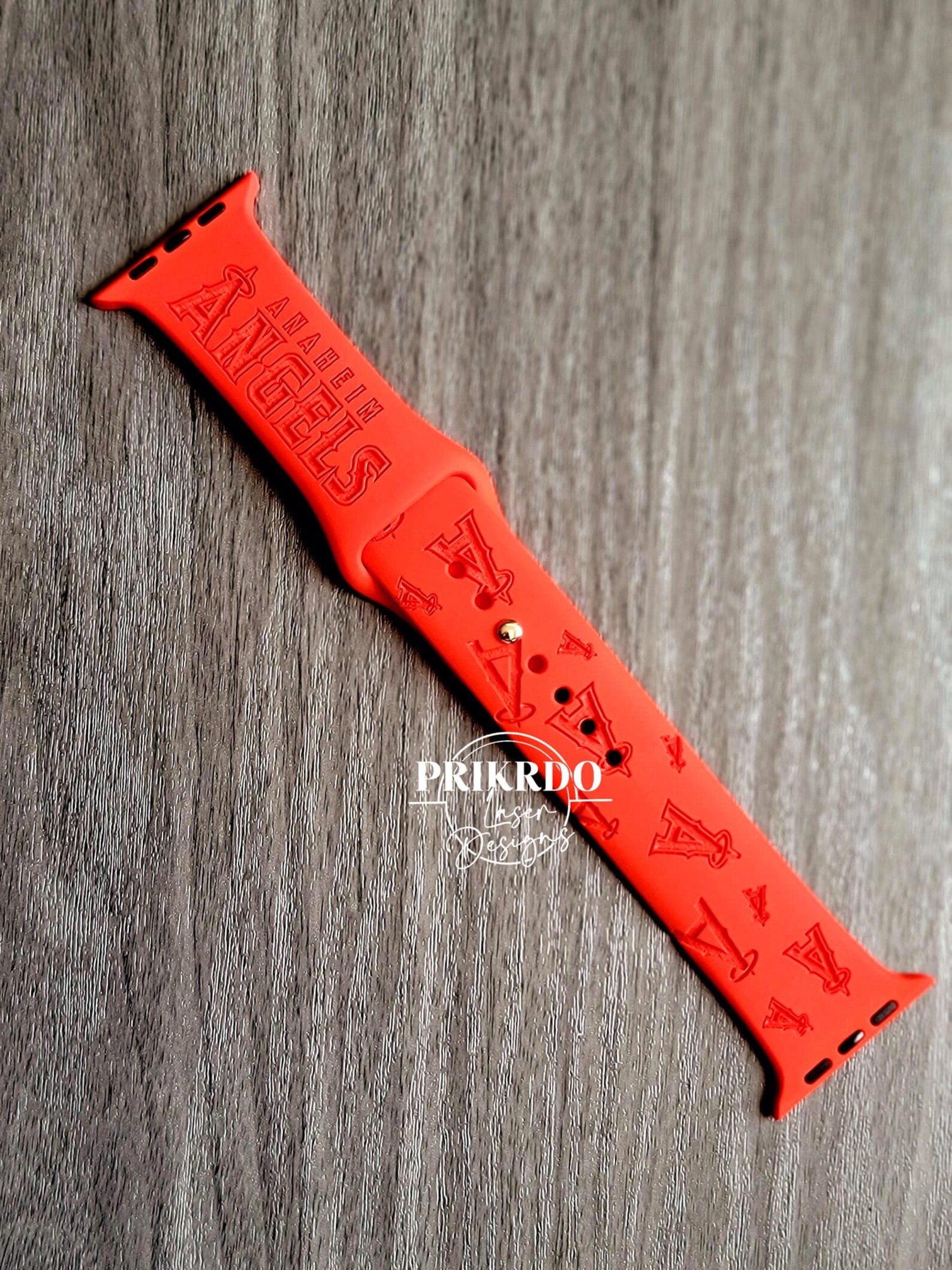 Angels of Anaheim Personalized Watch Band-engraved Watch Band ...