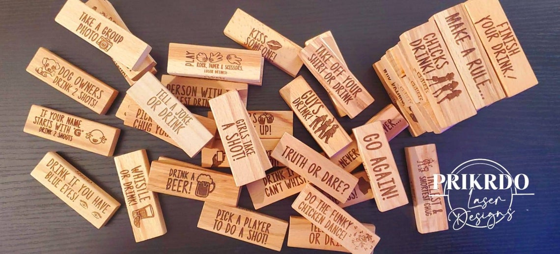 Drunk Tower - Drunk Tipsy Tower - Adult Drinking Game - Etsy