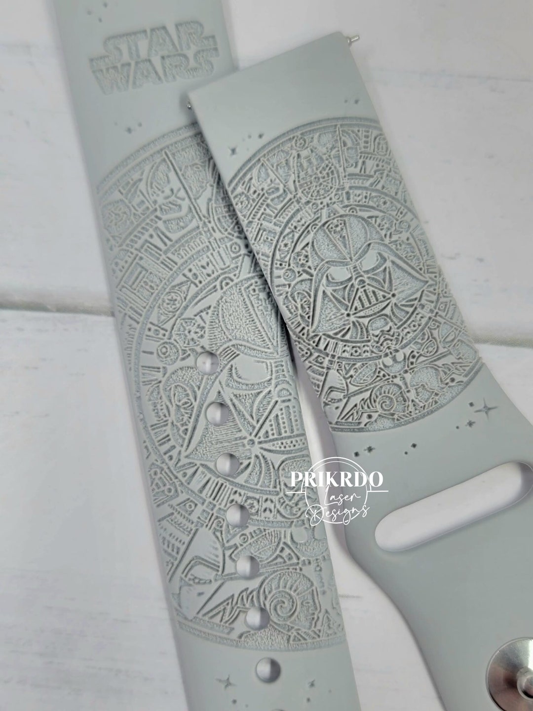 S - Wars Calendar Personalized Watch Band Engraved Watch Band ...