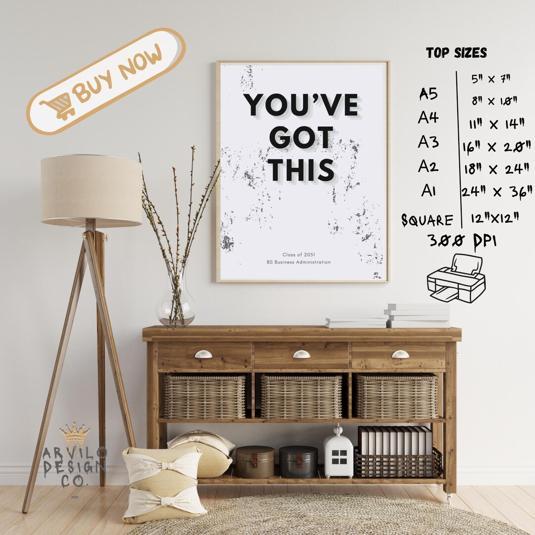 Positive Affirmation Printable Art | Neutral Office Inspiration ...
