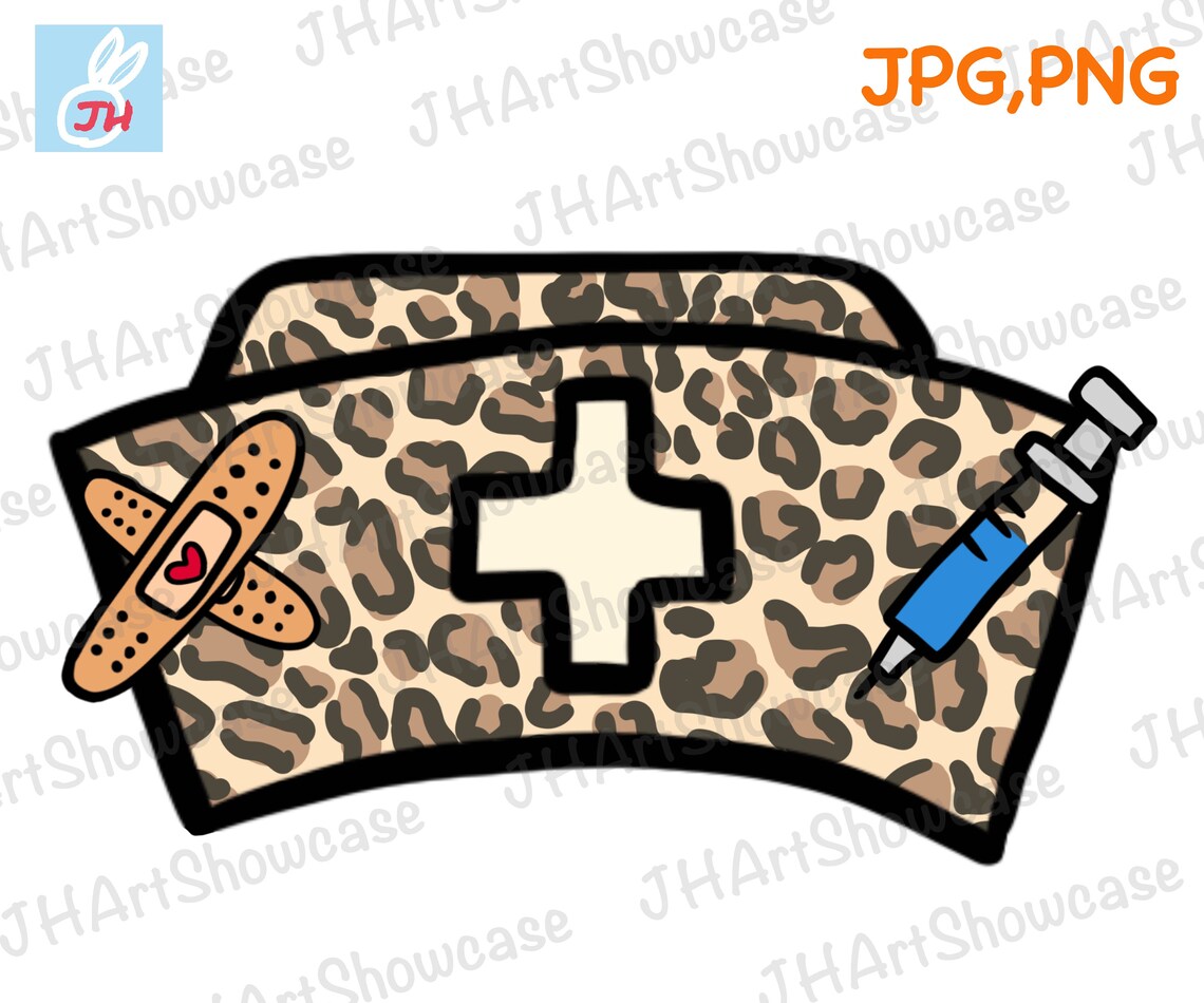 Leopard Nurse Hat Png Nurse Hat Png Nurse Hat Clipart Nurse Hat With ...