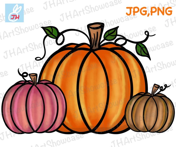 Happy Pumpkin Clipart