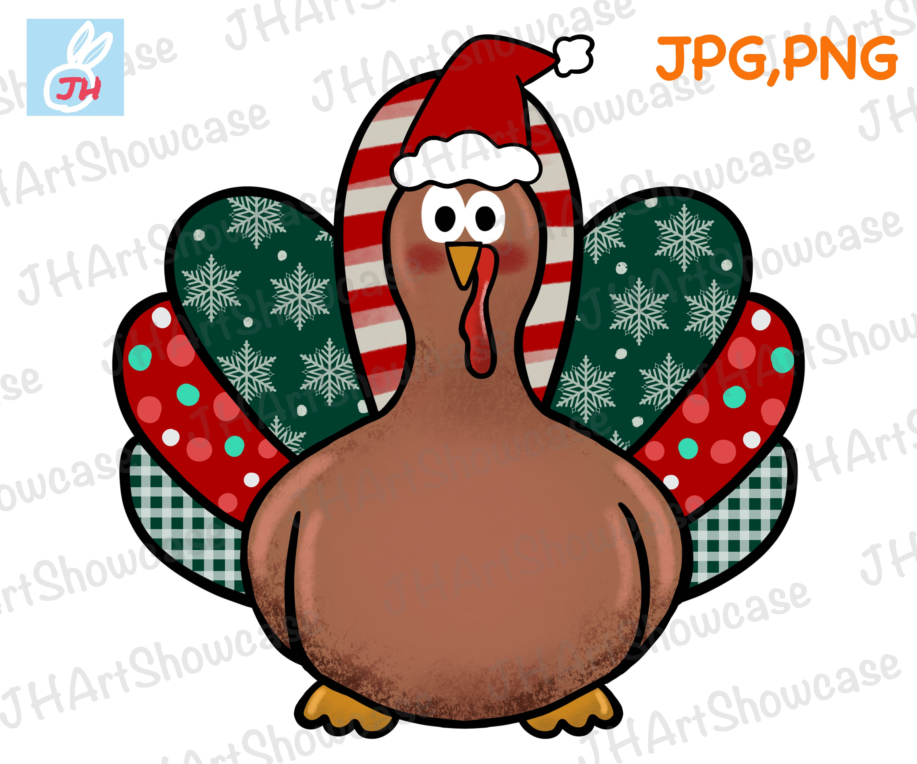Christmas Turkey Clipart