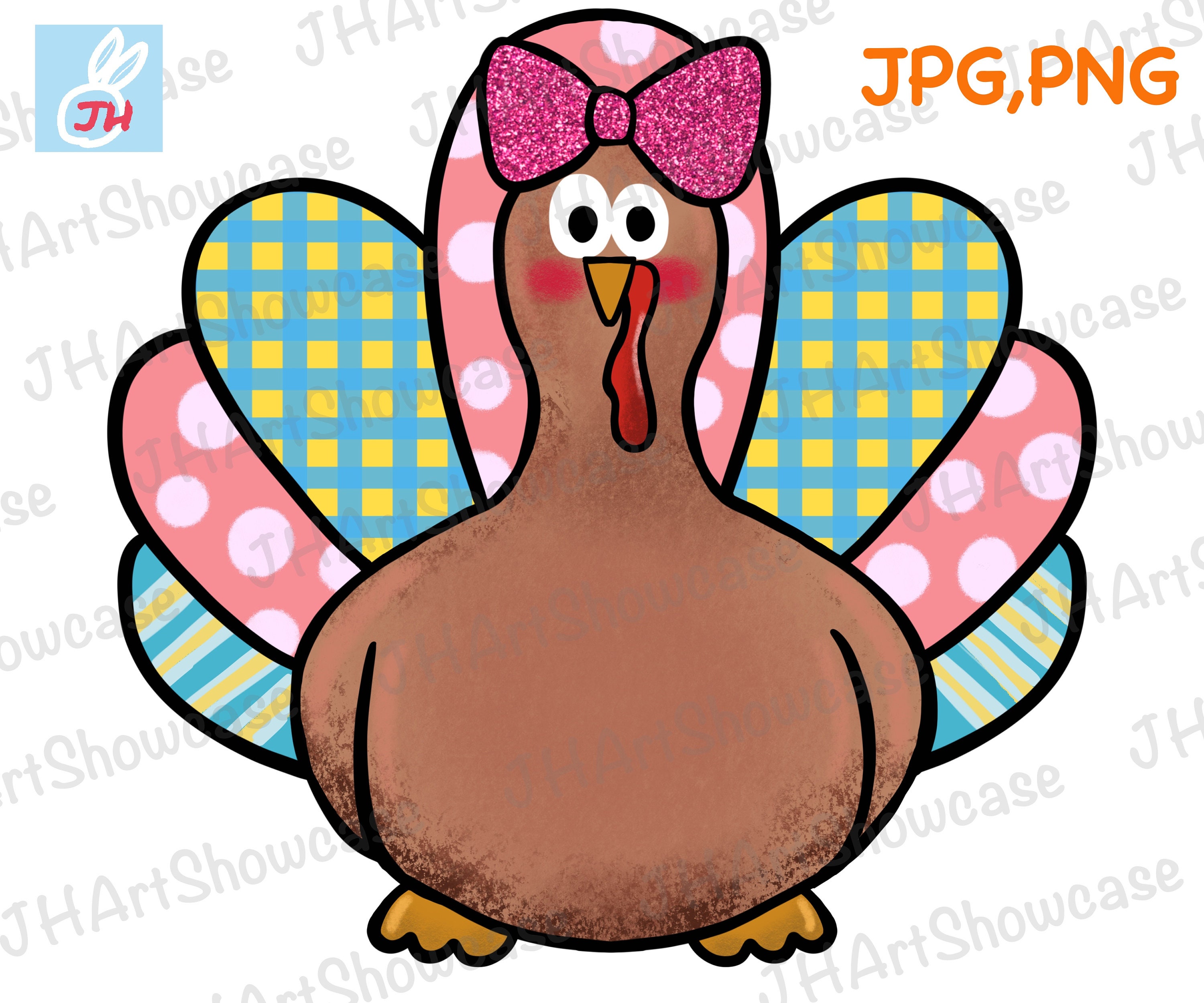 Thanksgiving Turkey PNG Turkey for Girl Design Thanksgiving for ...