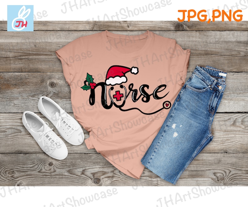Christmas Nurse Png Nurse Png Nurse Xmas Clipart Nurse Design Nurse ...