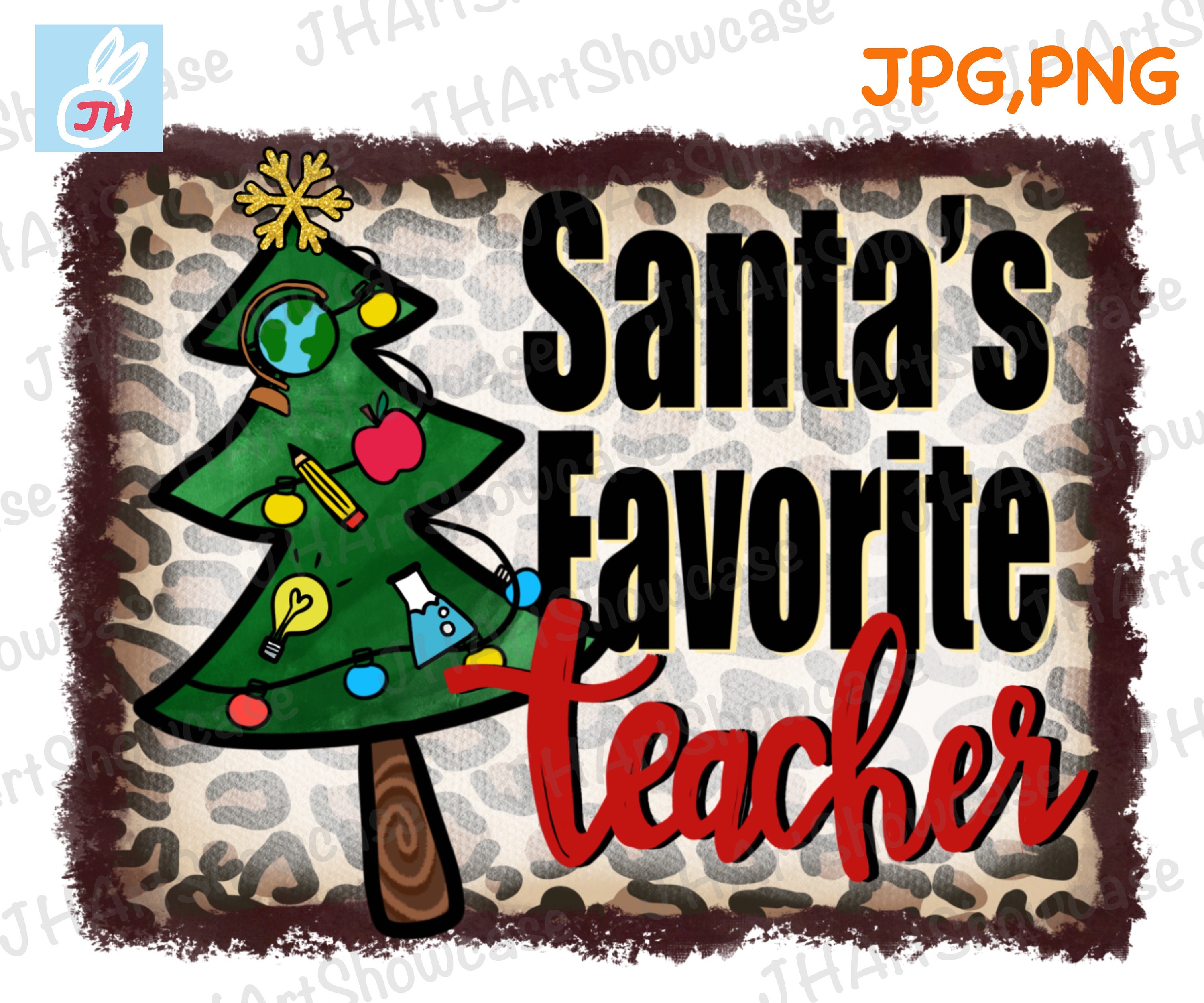 Santas Favorite Teacher Png Christmas Png Christmas Teacher With ...