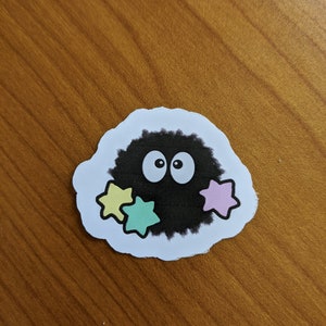 Soot Sprite Sticker, Susuwatari Sticker, Studio Ghibli Sticker, My ...