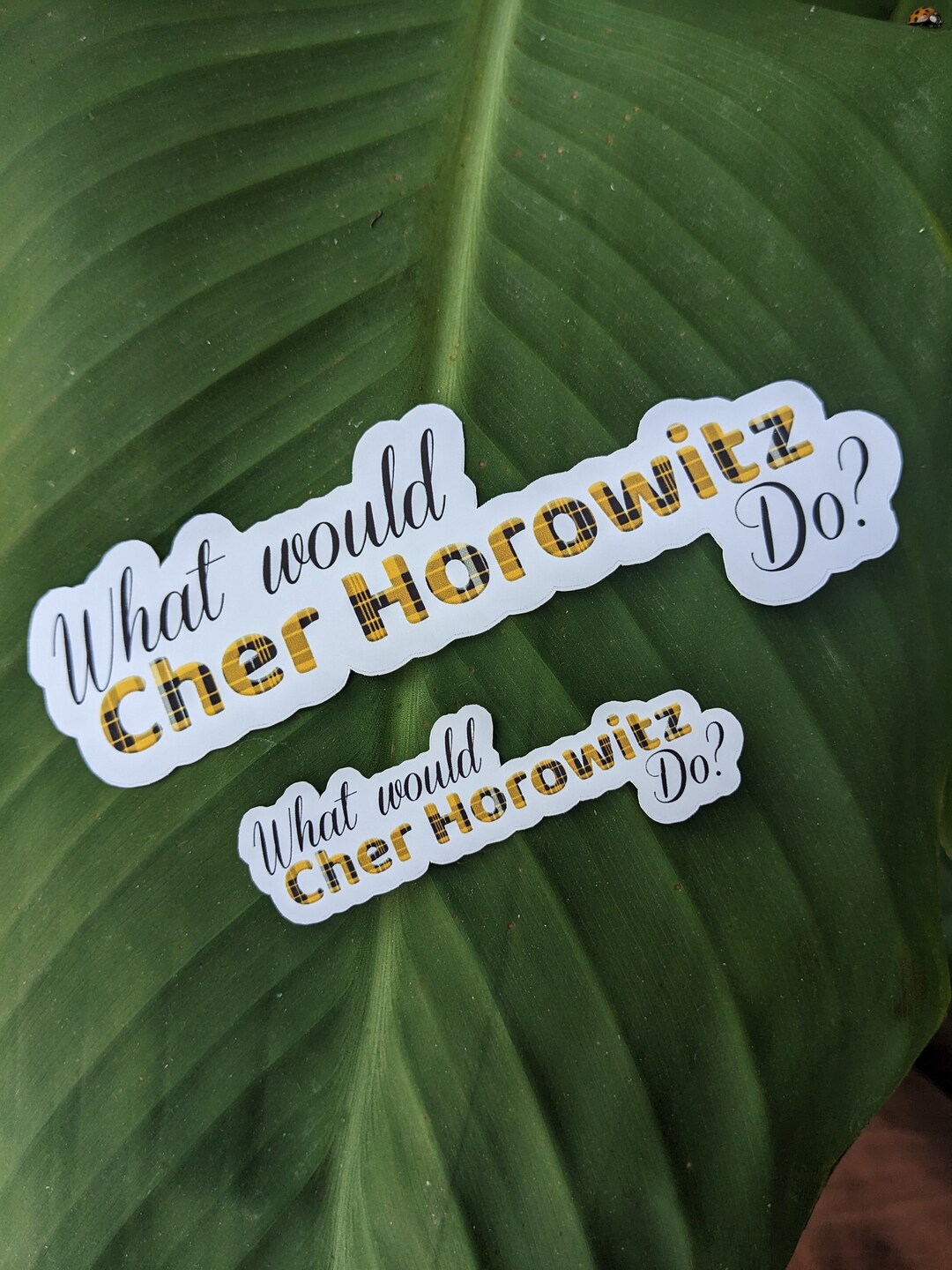 Cher Horowitz Sticker, Clueless Sticker, What Would Cher Horowitz Do ...