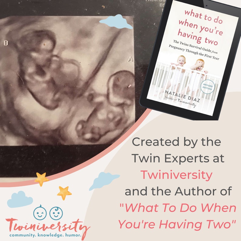 First Trimester With Twins Weekly Checklist, Doc Questions, Things to ...