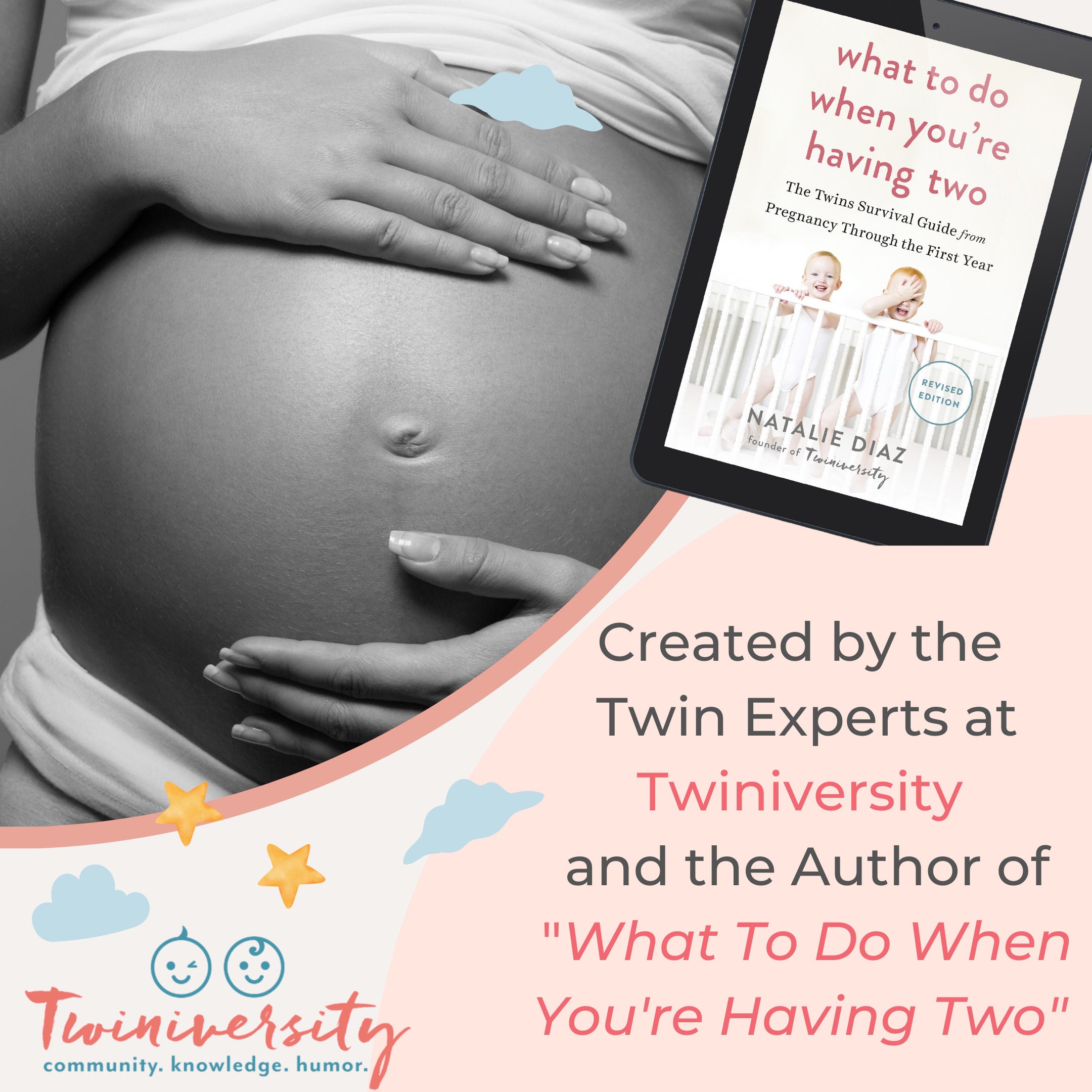 Second Trimester With Twins Weekly Checklist, Twin Pregnant Worksheets ...