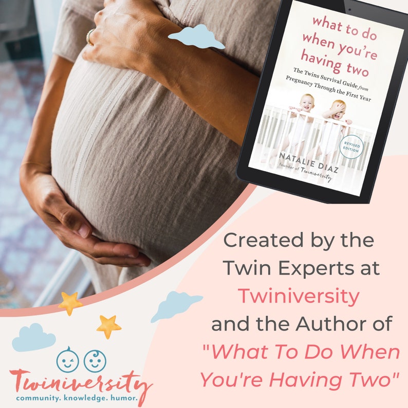 FULL Twin Pregnancy Week-by Week Checklist Bundle, Twin Pregnant ...