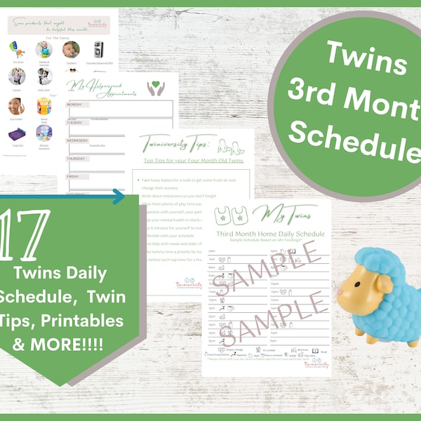 Twin Registry Checklist for Your Twin Baby Registry and Twin Baby ...