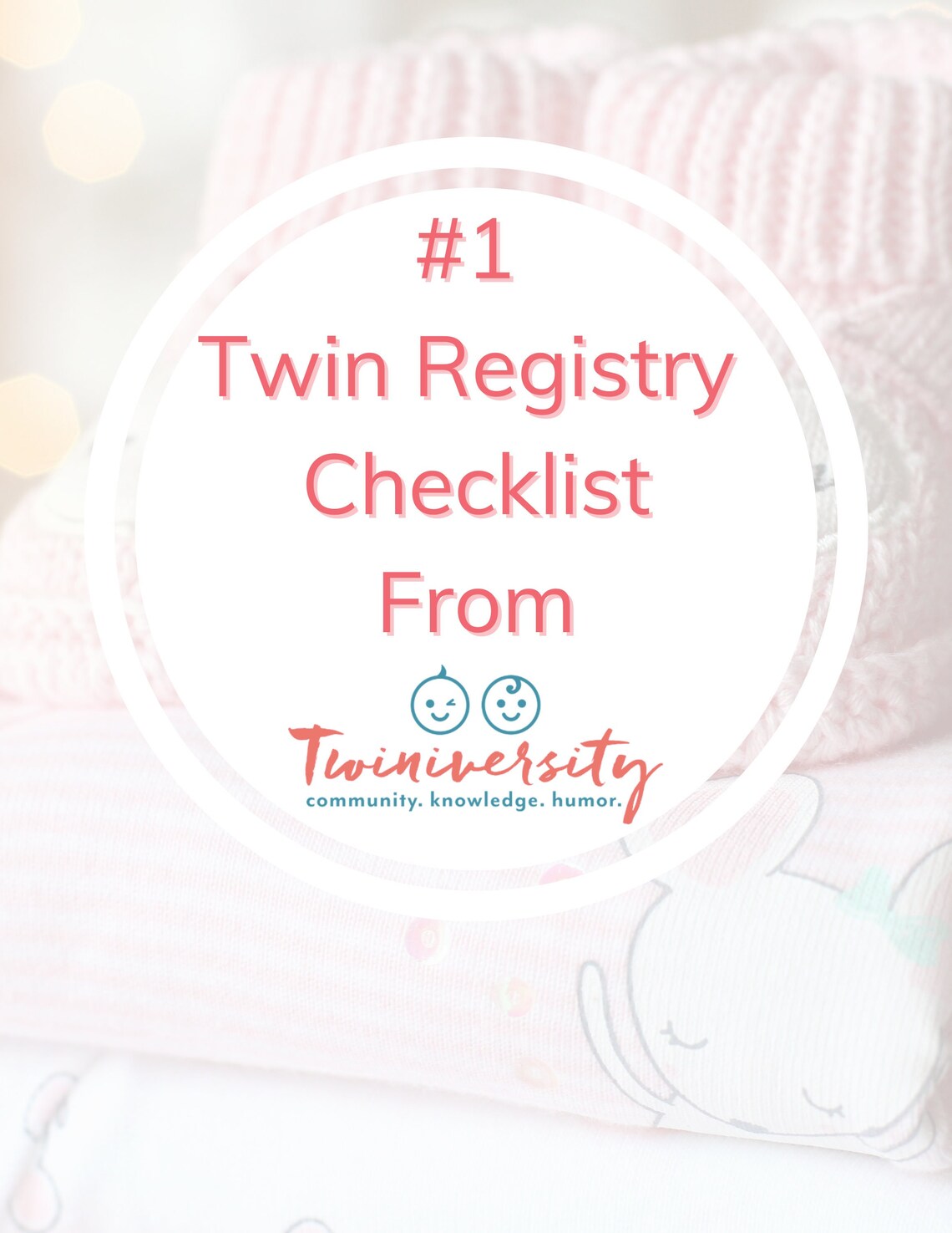Twin Registry Checklist for Your Twin Baby Registry and Twin Baby ...