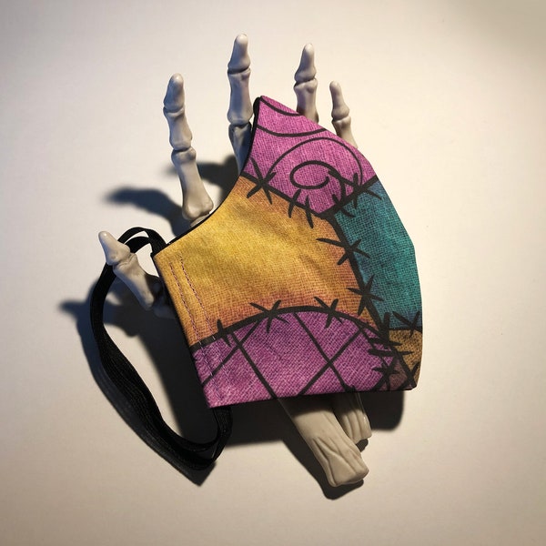 Patchwork Face Mask - Etsy