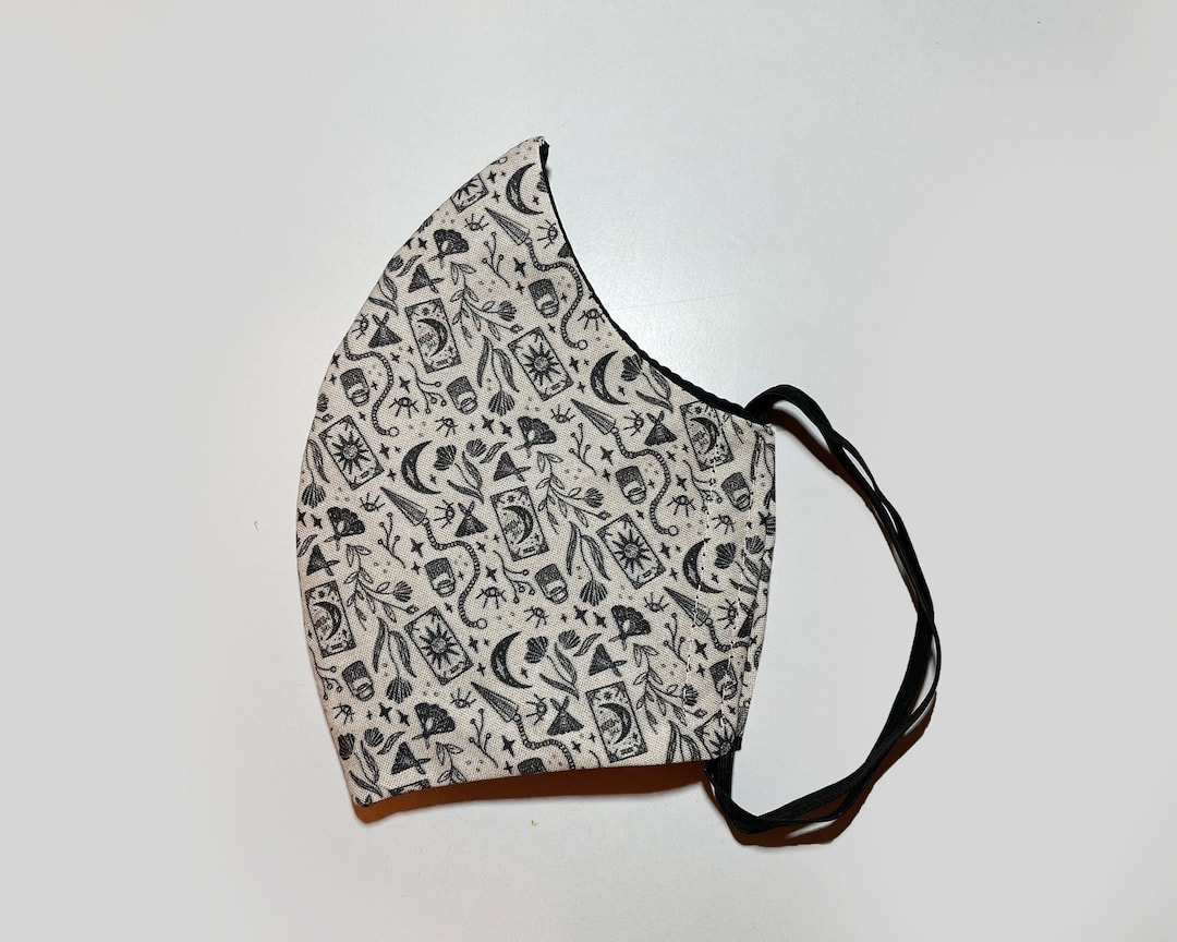 Witchy Apothecary Face Mask - Etsy