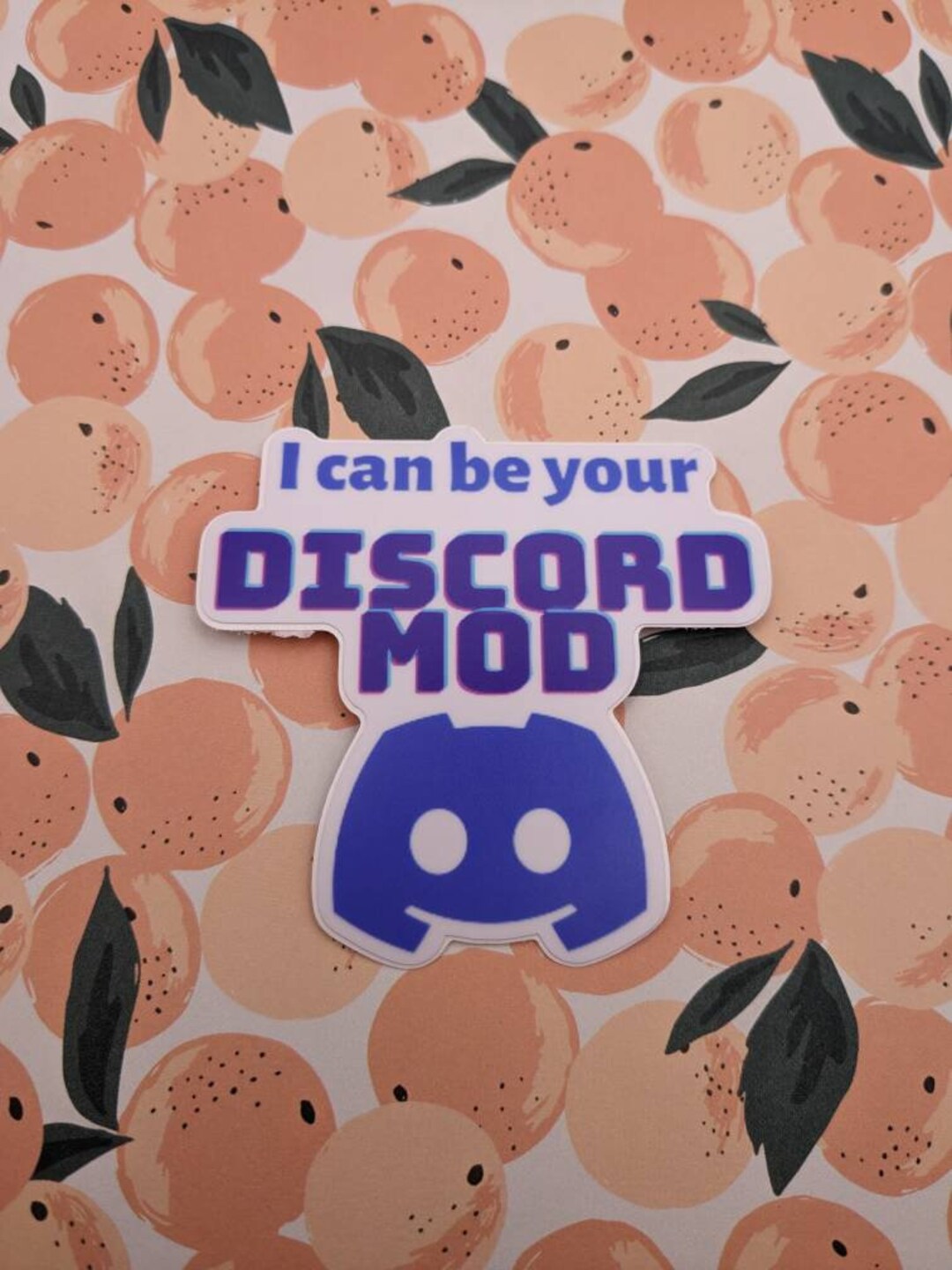 Discord Mod 3 Inch Sticker - Etsy