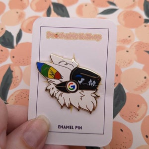 Protogen "google" Cute Furry Enamel Pin | 1.5 Inches - Etsy
