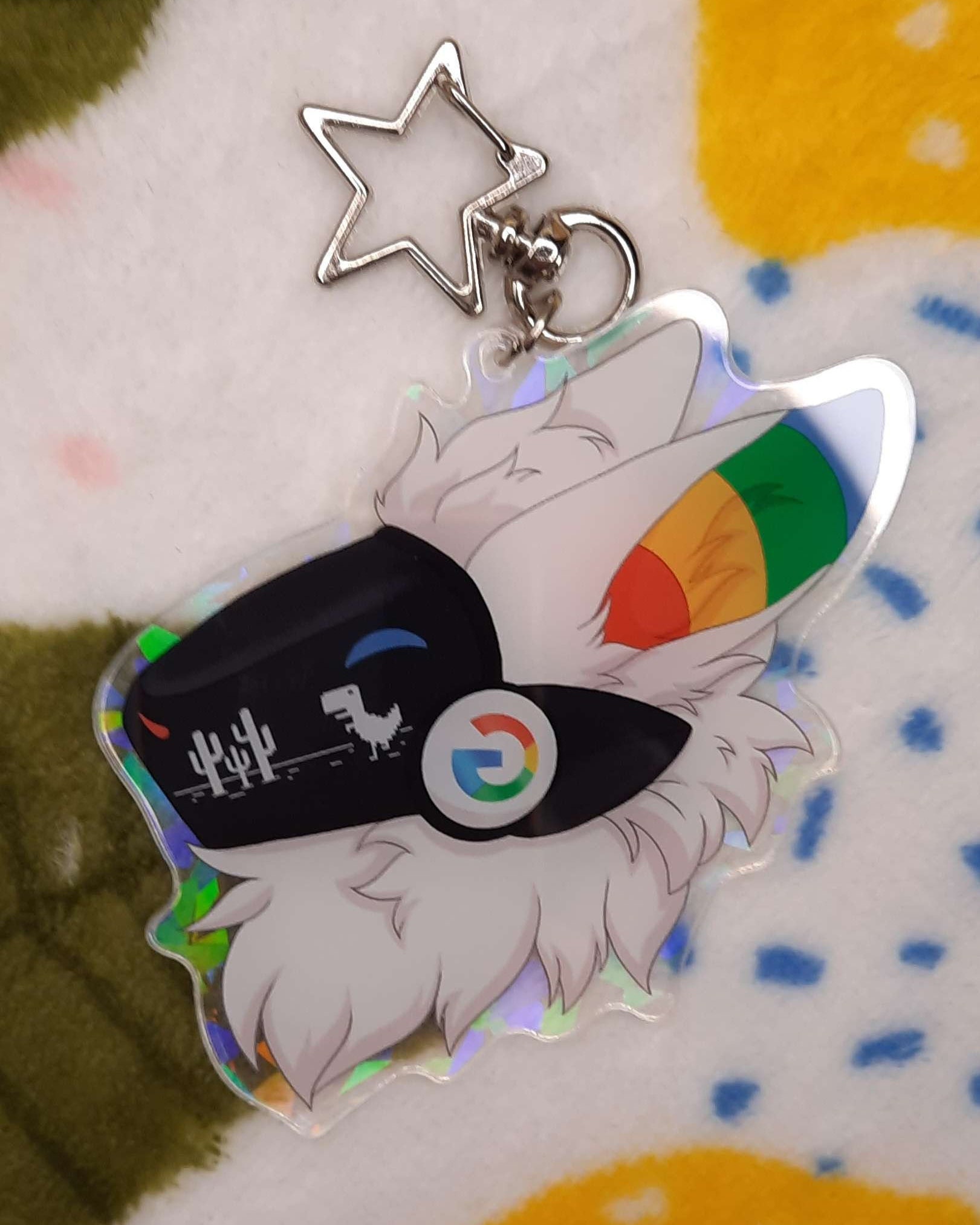 Protogen google Dinosaur Computer Game Holographic - Etsy