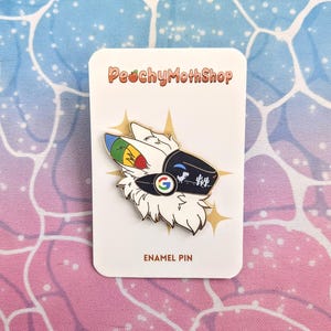 Protogen "google" Cute Furry Enamel Pin | 1.5 Inches - Etsy