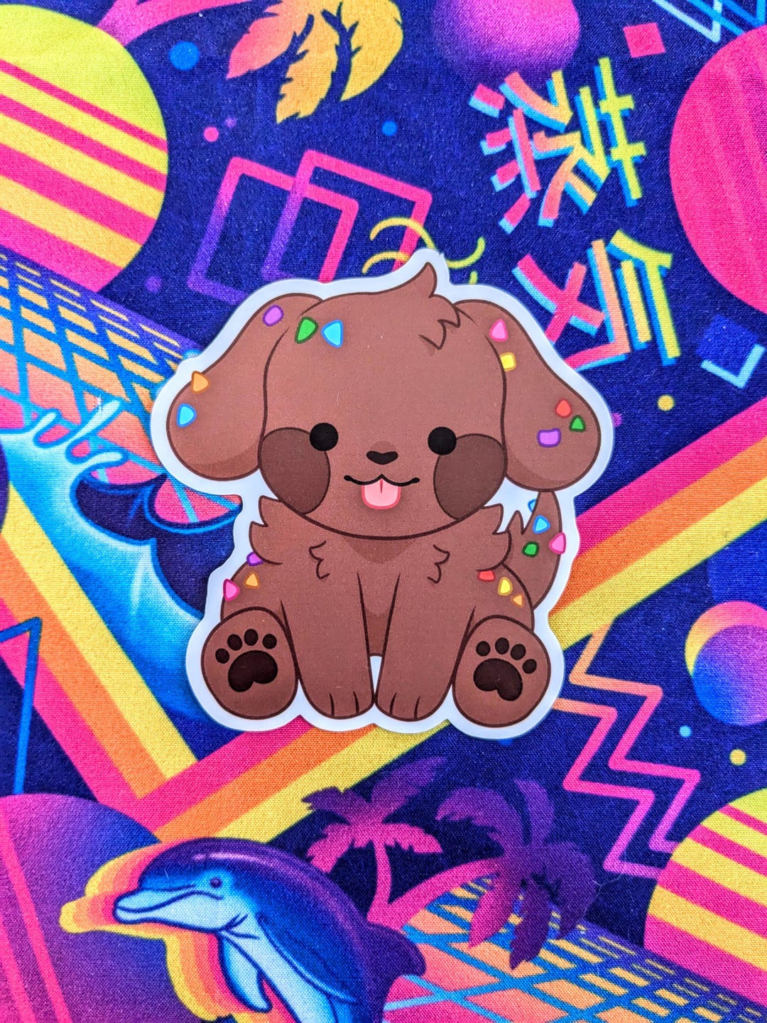 Cosmic Puppy Cute Vinyl Sticker | 3 Inches - Etsy
