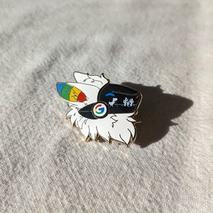 Protogen "google" Cute Furry Enamel Pin | 1.5 Inches - Etsy