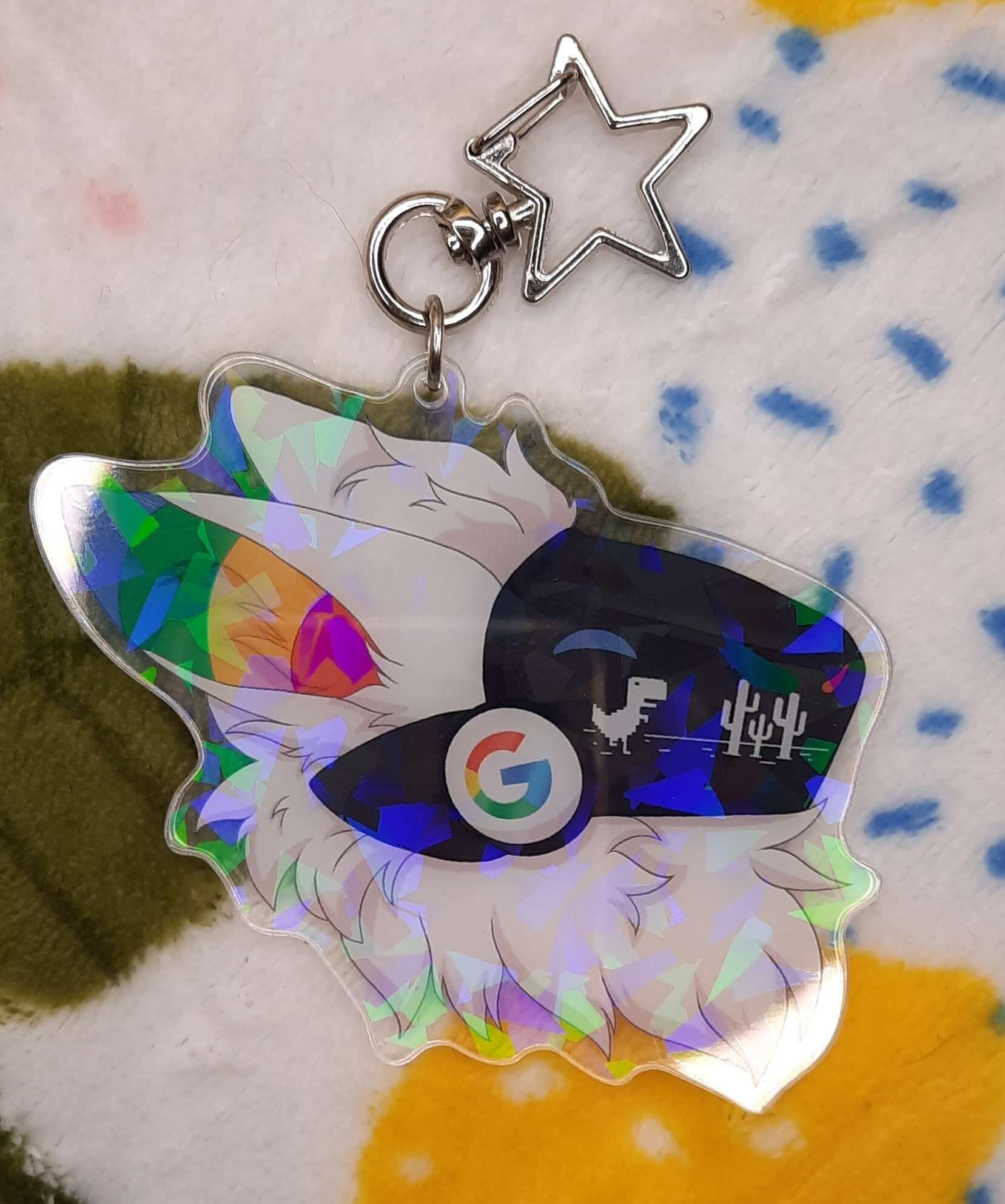 Protogen google Dinosaur Computer Game Holographic - Etsy