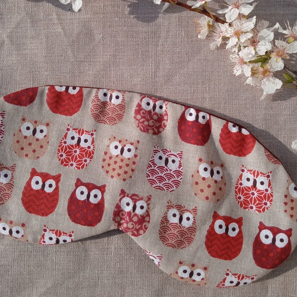 Owl Sleep Mask - Etsy