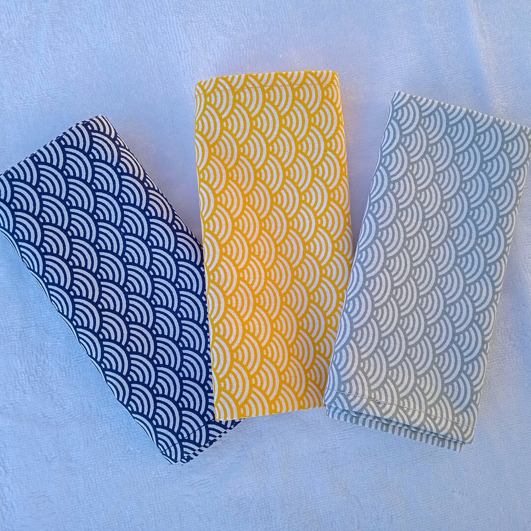 Tenugui Japanese Towel 100% Cotton Printed - 90 Cm or 120 Cm - Etsy