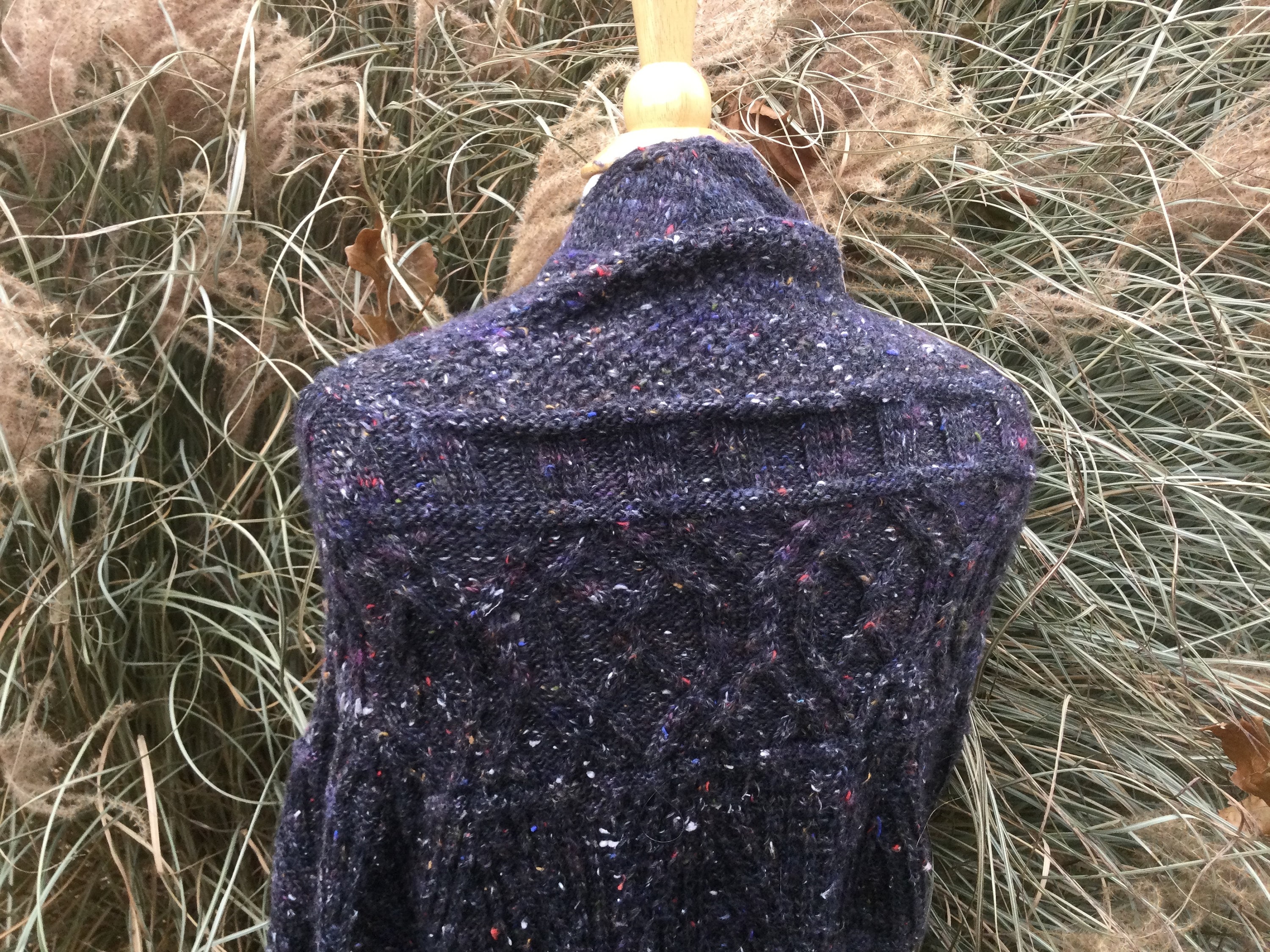 The Crow: Wool and Silk Hand Knit Shawl/cape Large Black - Etsy