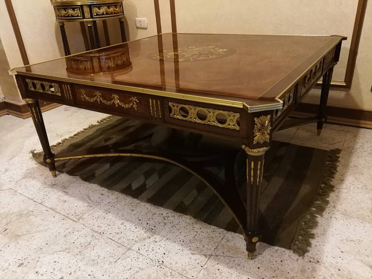 Louis Xvi Coffee cocktail Table - Etsy