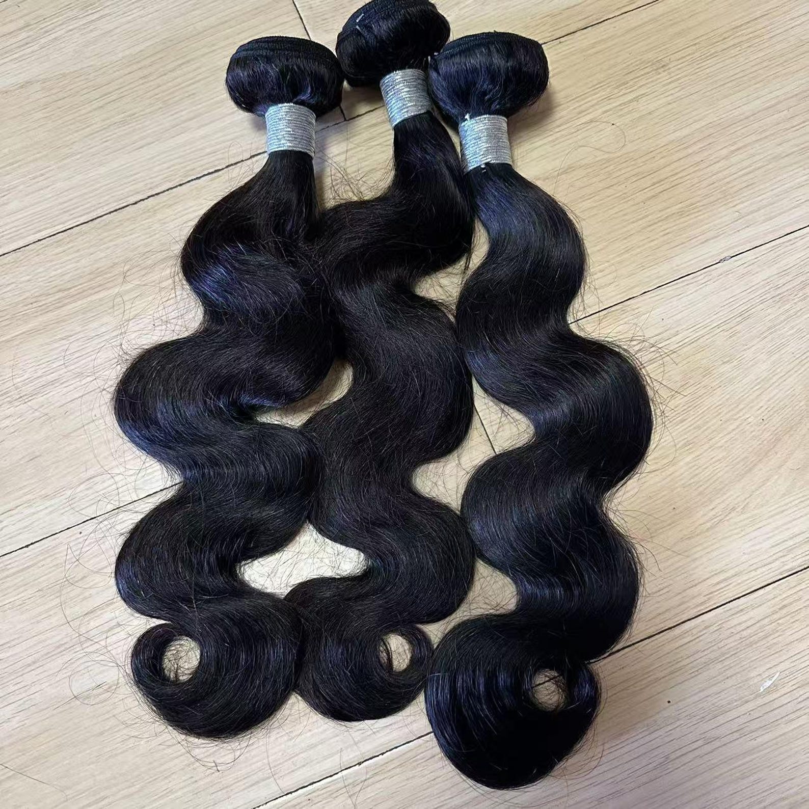 Human Virgin Hair Extensions Top Quality Long Remy Hair Weft Body Wave ...