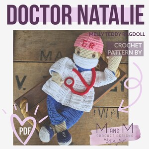 Crochet Doctor Ragdoll Pattern: Melly Teddy Amigurumi (PDF Pattern) - Etsy