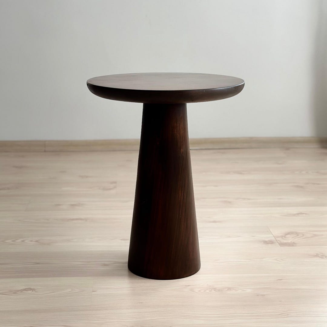 Unique Cork Side Table, Modern Wood Furniture, Eco-friendly Home Decor ...